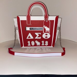 Luxury Sorority PAPER PURSE Gift Bag, HBCU Gift Bag, Alpha Kappa Alpha ...