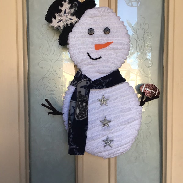 Dallas Cowboys Snowman - Etsy