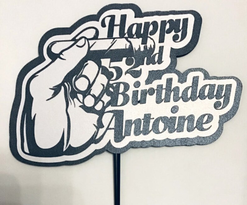 Cigar Cake Topper - Etsy