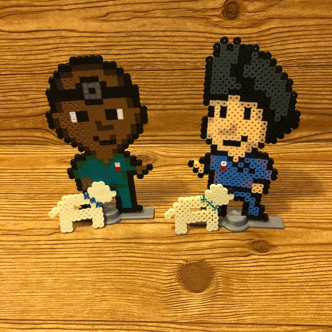 Doctor Duo Fuse Bead Art – Handmade Standing Characters - Etsy