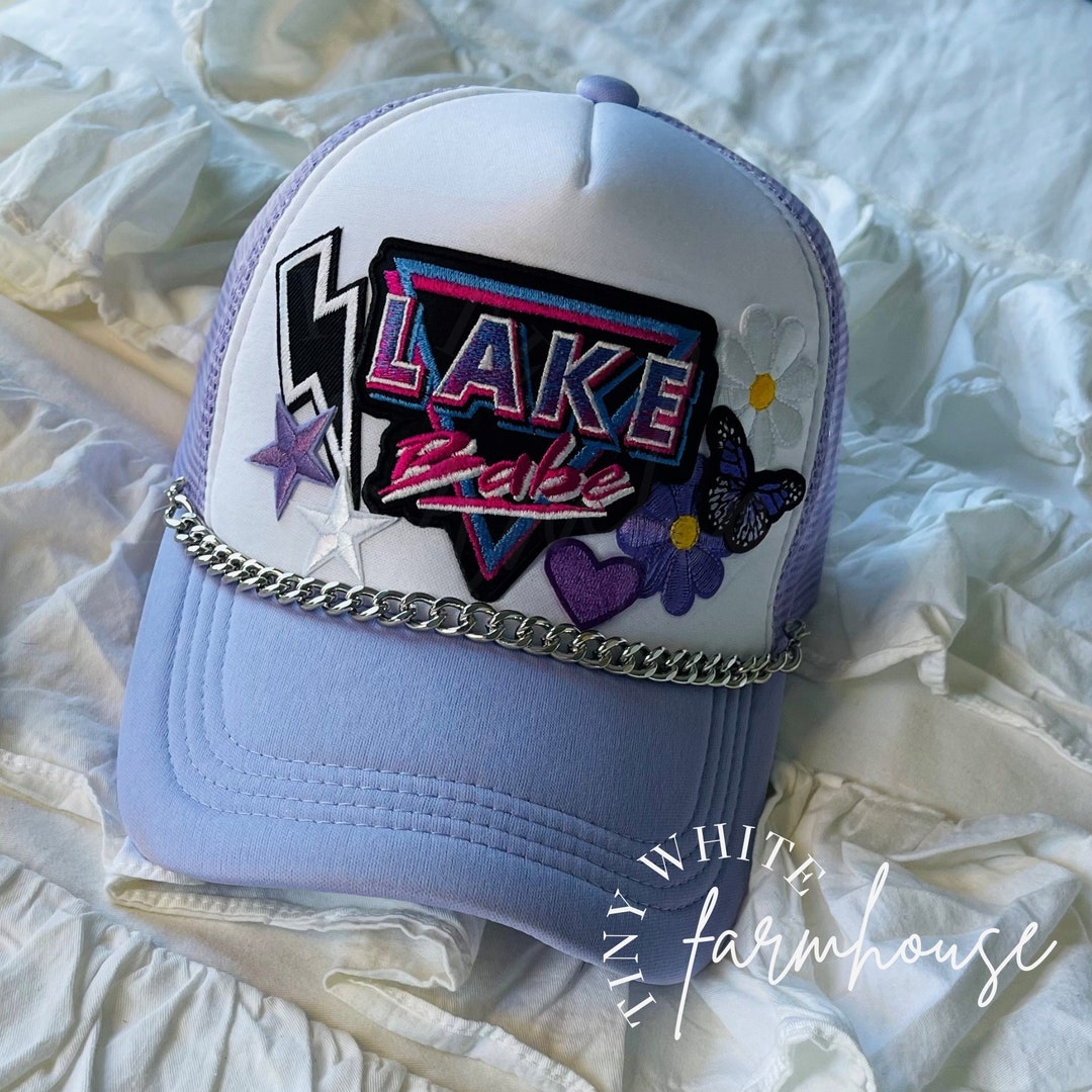 Lake Babe Trucker Hat, Preppy Patch Hat, Rodeo Cowgirl Western Trendy ...