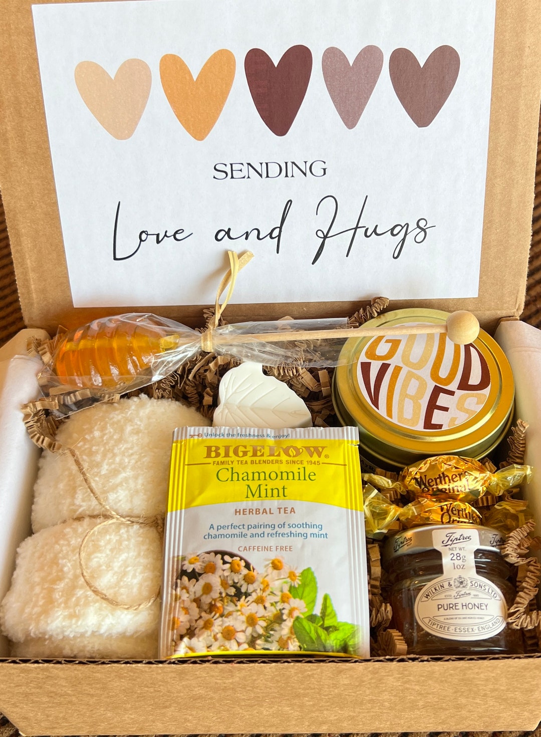 Care Package, Sending Love and Hugs, Get Well Soon, Cheer up Gift Box ...