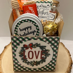 JOY Gift Set,love Gift Set,,holidays Gift Box,christmas Gift,4oz Soy ...