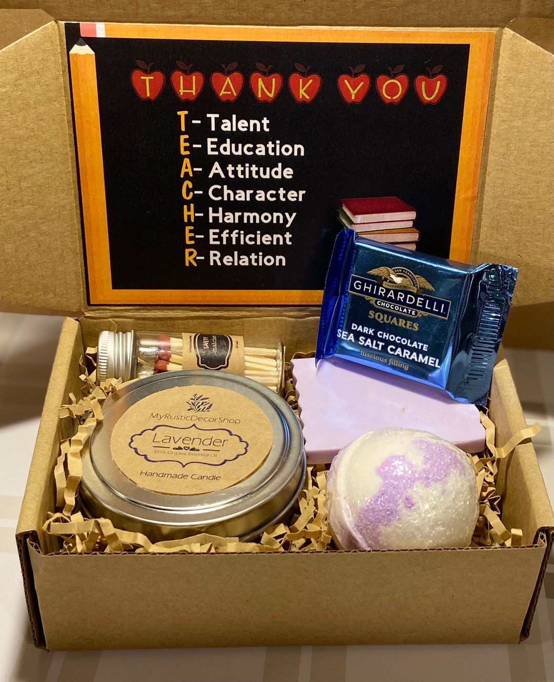 Thank You Teacher Gift ,TEACHER Appreciation Gift,gifts for Teachers ...