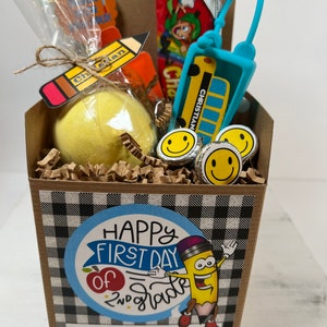 Personalized First Day of School Gift Box: Kids Back to School Surprise ...
