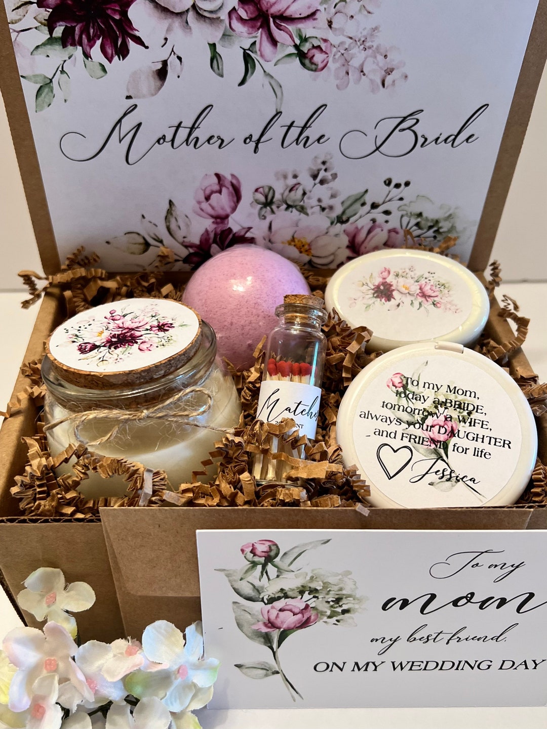 Mother of the Bride Gift Set,wedding Mother of Bride Gift - Etsy