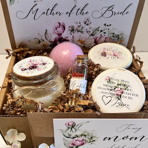 Mother of the Bride Gift Set,wedding Mother of Bride Gift - Etsy