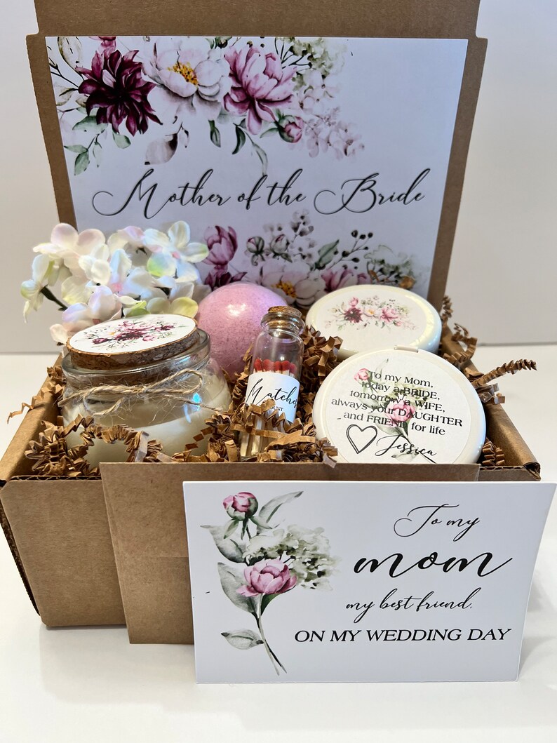 Mother of the Bride Gift Setwedding Mother of Bride Gift - Etsy