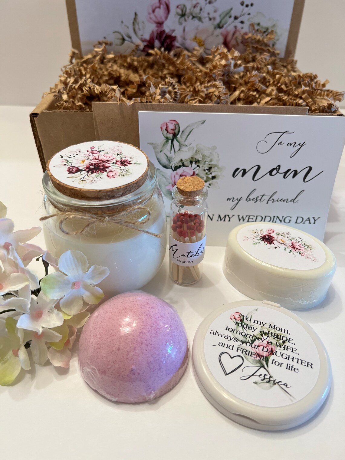 Mother of the Bride Gift Setwedding Mother of Bride Gift - Etsy