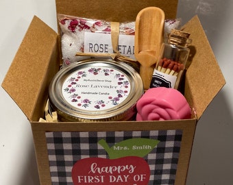 First Day of School Teacher Gift - Etsy