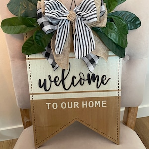 Welcome Sign, Farmhouse Welcome Sign, Farmhouse Decor, - Etsy