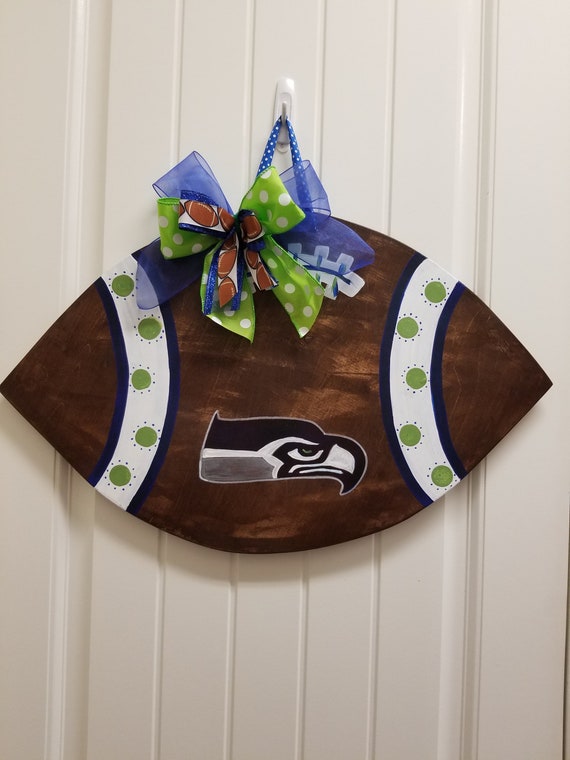 Seahawks Door Hanger Seahawks Door Decor Seattle Seahawks - Etsy