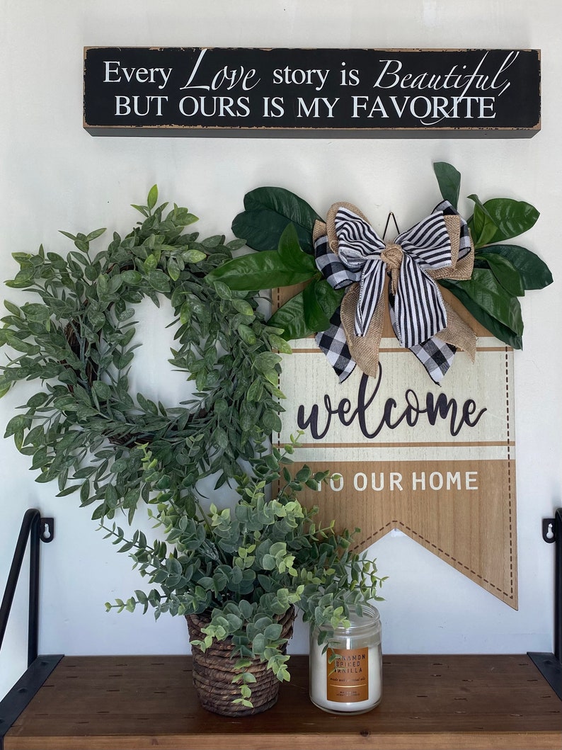 Welcome Sign Farmhouse Welcome Sign Farmhouse Decor - Etsy