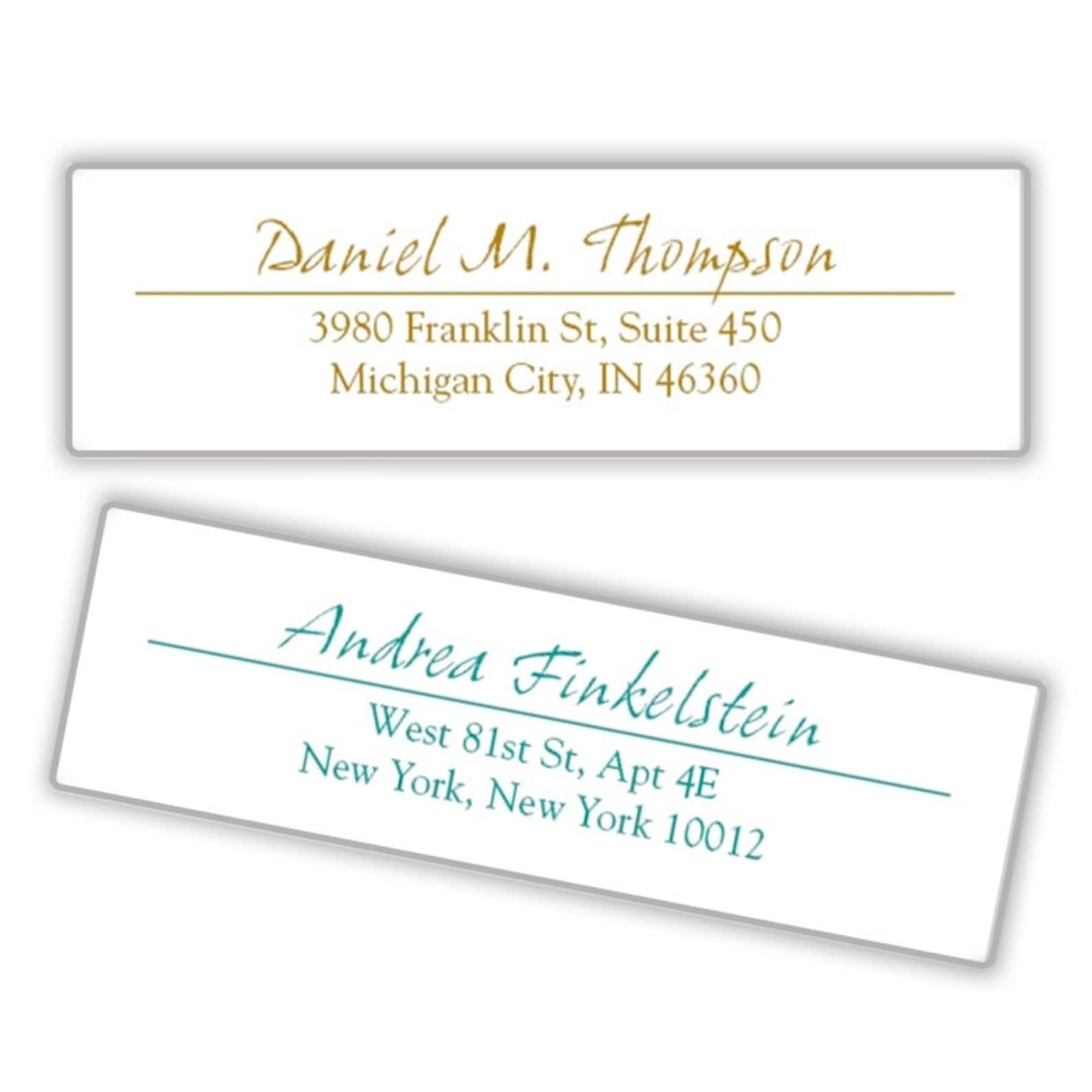 Personalized Labels, Personalized Business Labels, Customizable Address ...