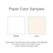 Block Font Personalized Raised Ink Stationery Set Raised Ink Flat Cards ...