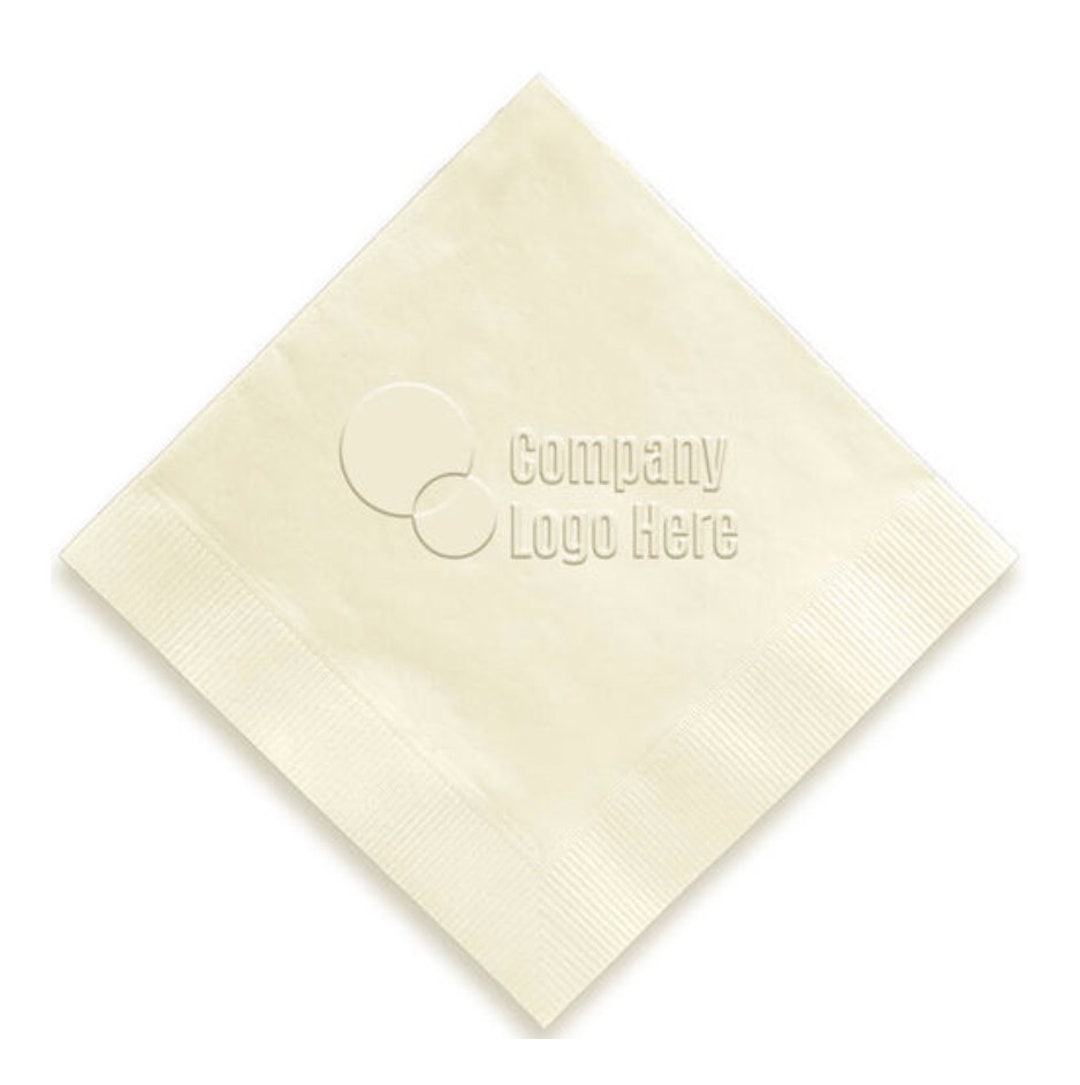 Embossed Custom Cocktail/beverage Napkins With Your - Etsy