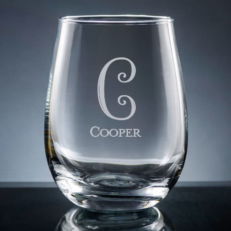 Personalized Wine Glass Customizable Wine Glass Custom Wine - Etsy