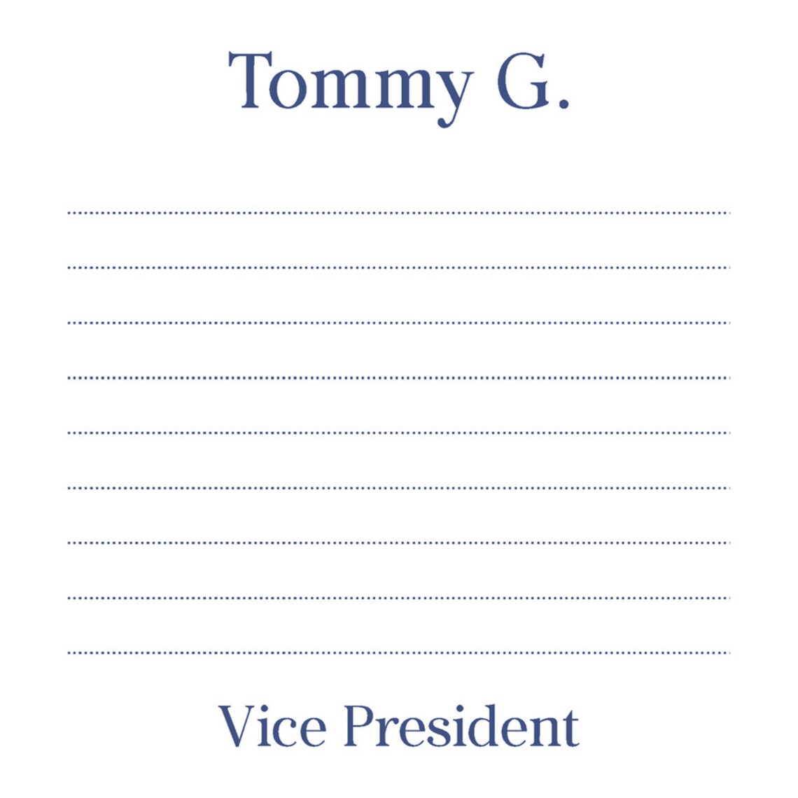 Desk Custom Notepad - 250 Sheets (6" X 6"), Custom Notepads ...