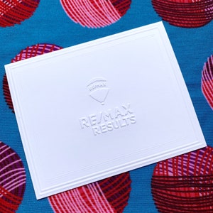 Company Logo Personalized Embossed Stationery - Embossed Logo ...