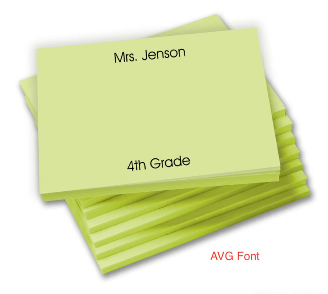 Personalized Post-it Notes Customizable Post-it Notes - Etsy