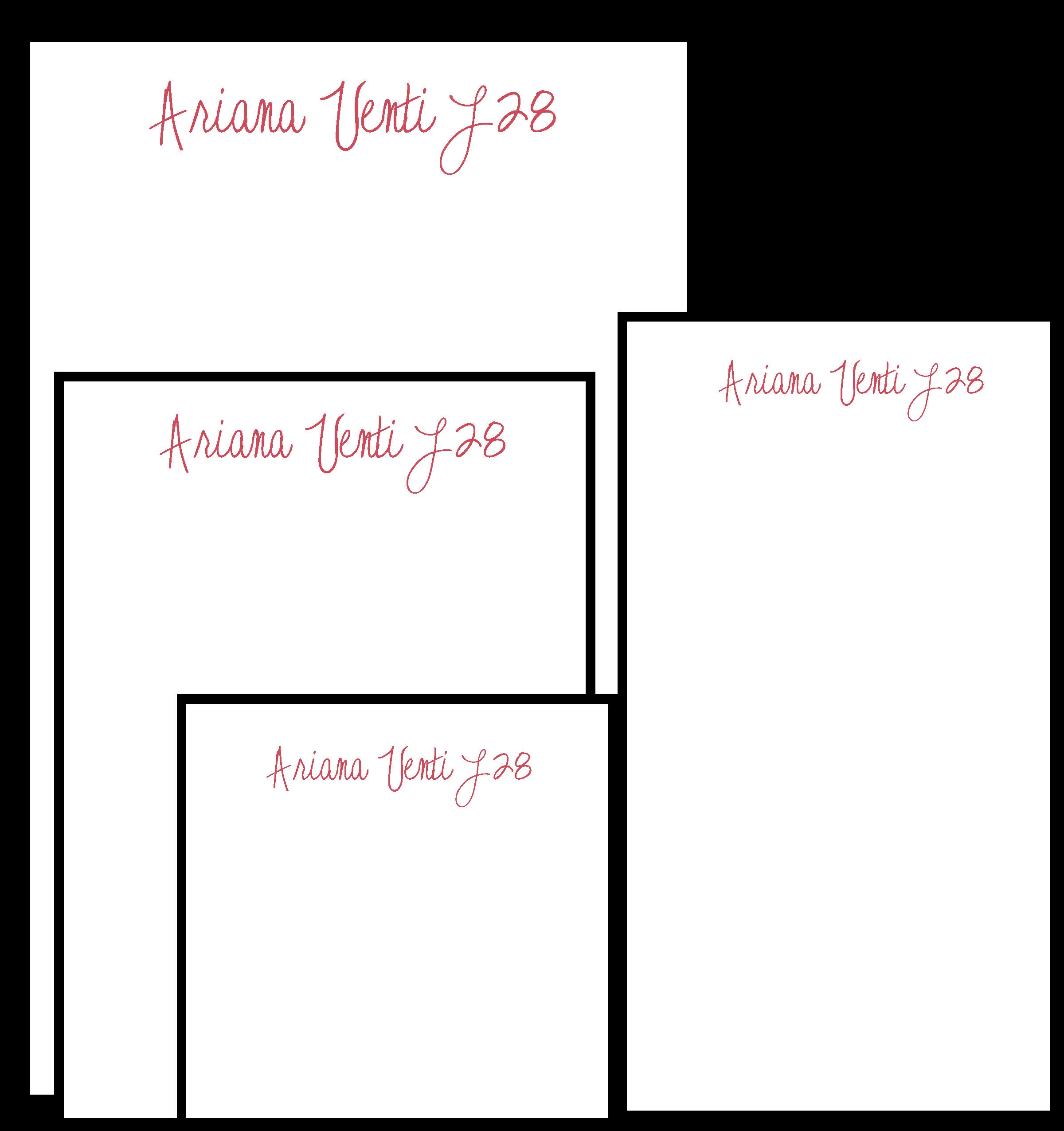 Personalized Tablet Notepads 7 Tablet Notepad Set with | Etsy