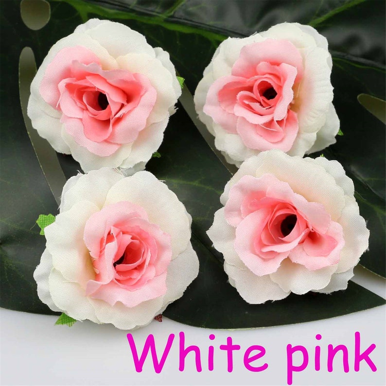5cm Artificial Flowers mini silk rose head wedding home | Etsy