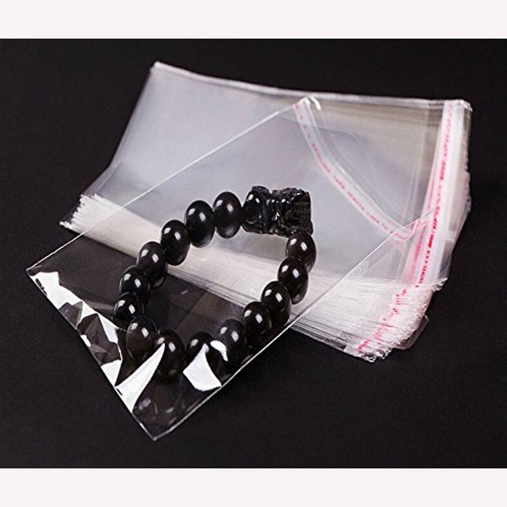 Super Large Size Clear Poly Bag Self Adhesive Seal Resealable Cello ...