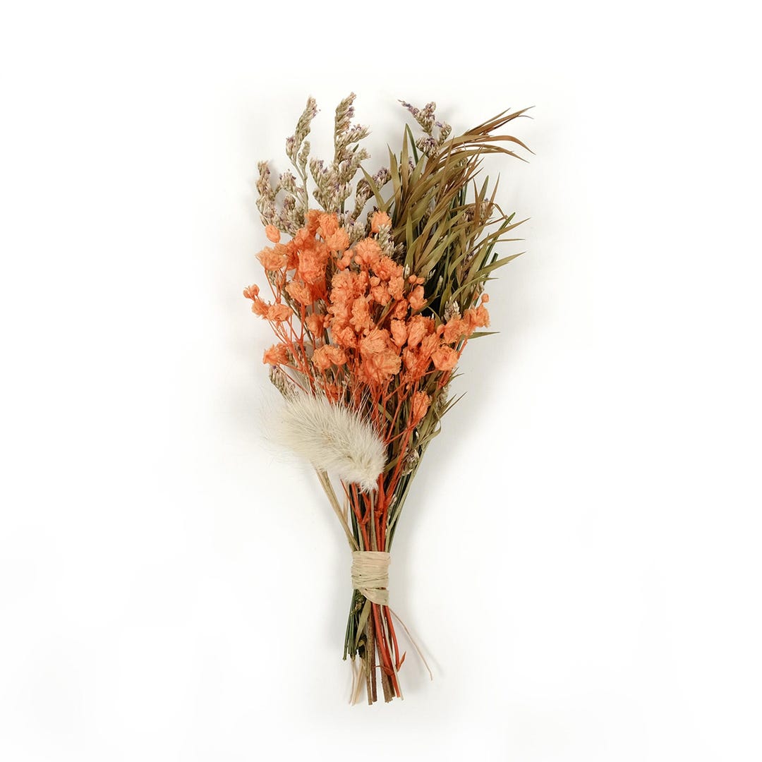 Mini Natural Baby's Breath Flower Bouquets,handmade Dried Flower Decor ...