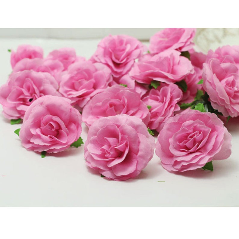 5cm Artificial Flowers mini silk rose head wedding home | Etsy