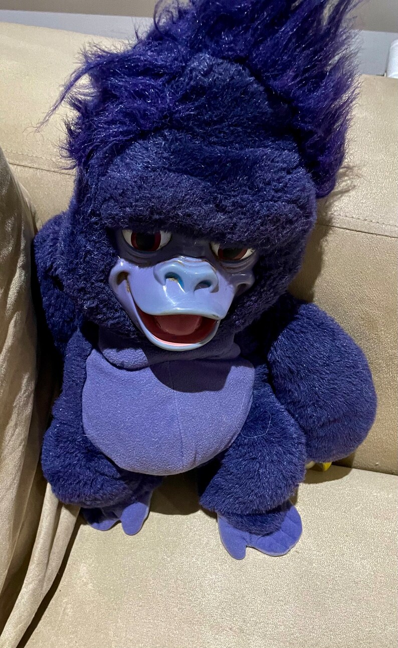 Mattel Tarzan Trek Purple Talking Gorilla Vintage 1998 - Etsy