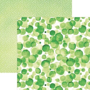 Green Colorways Pattern 12 X 12 Scrapbook Paper Set - Etsy