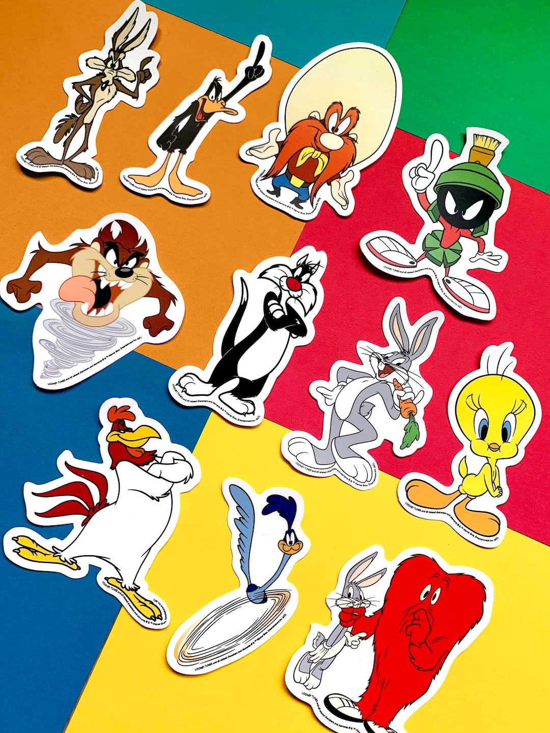Looney Tunes Vinyl Stickers officially Licensed - Etsy