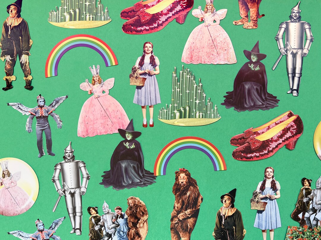 Wizard of Oz Stickers pack of 24 officially Licensed - Etsy