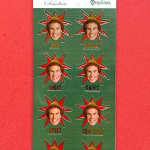Elf Foil Stickers Buddy the Elf officially Licensed - Etsy
