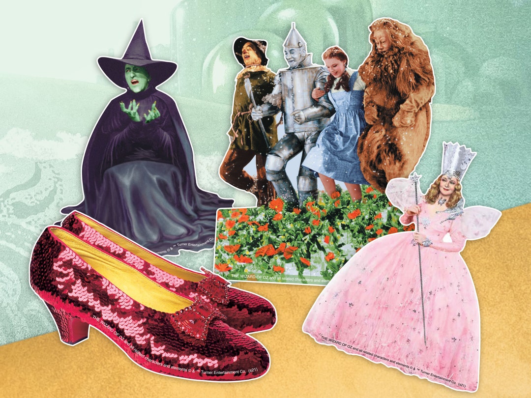Wizard of Oz Vinyl Stickers officially Licensed - Etsy