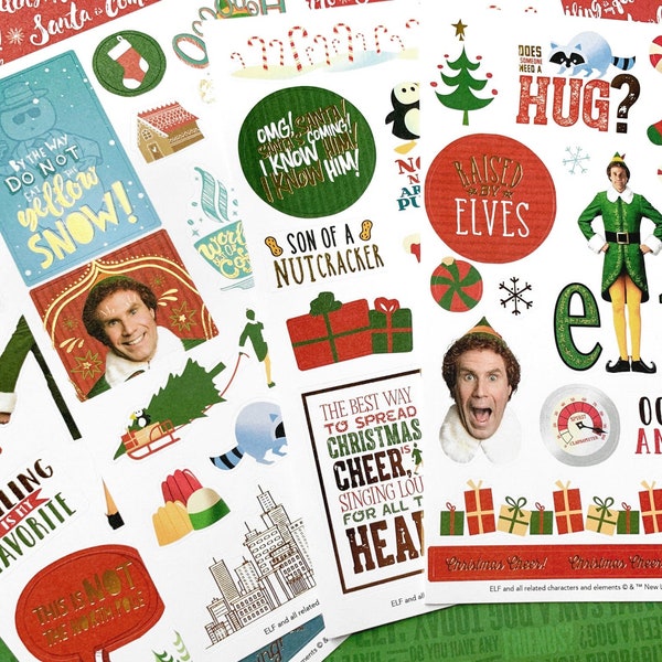 Elf Stickers - Etsy