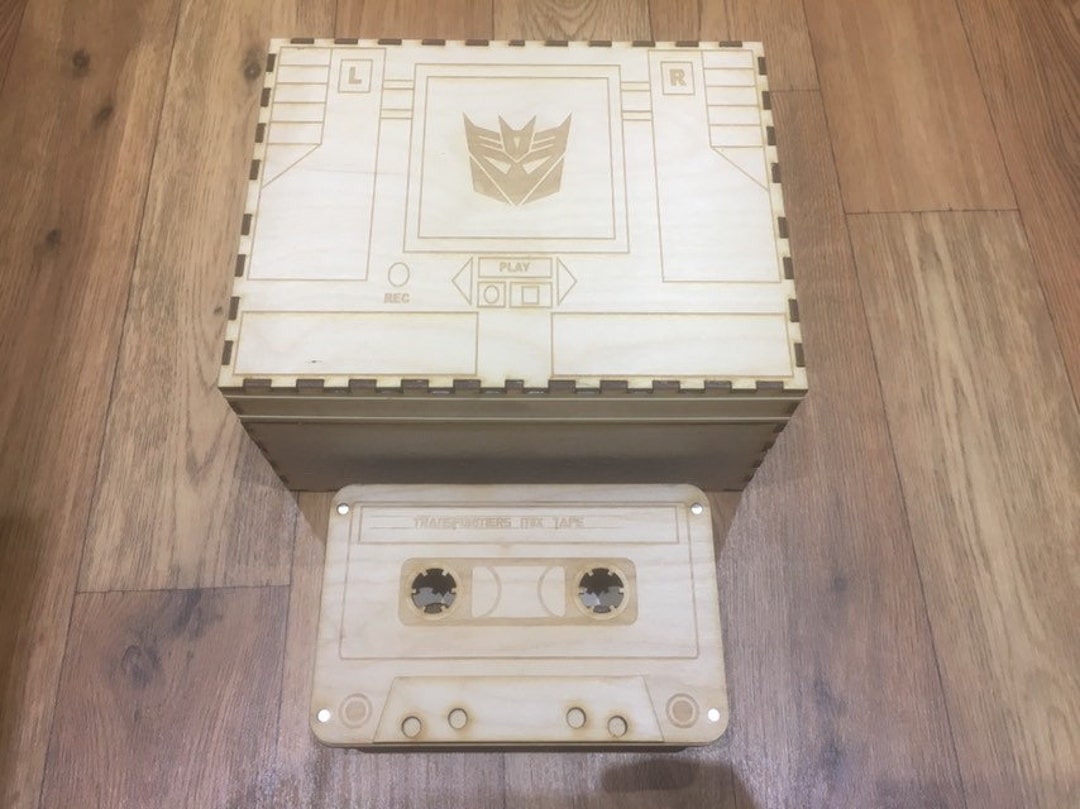 Transformers Tcg Compatible Collection Box With Customisable Engraving ...