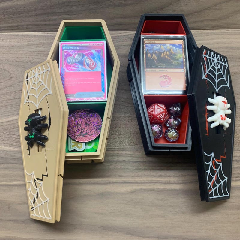 Gothic Tcg Box - Etsy UK