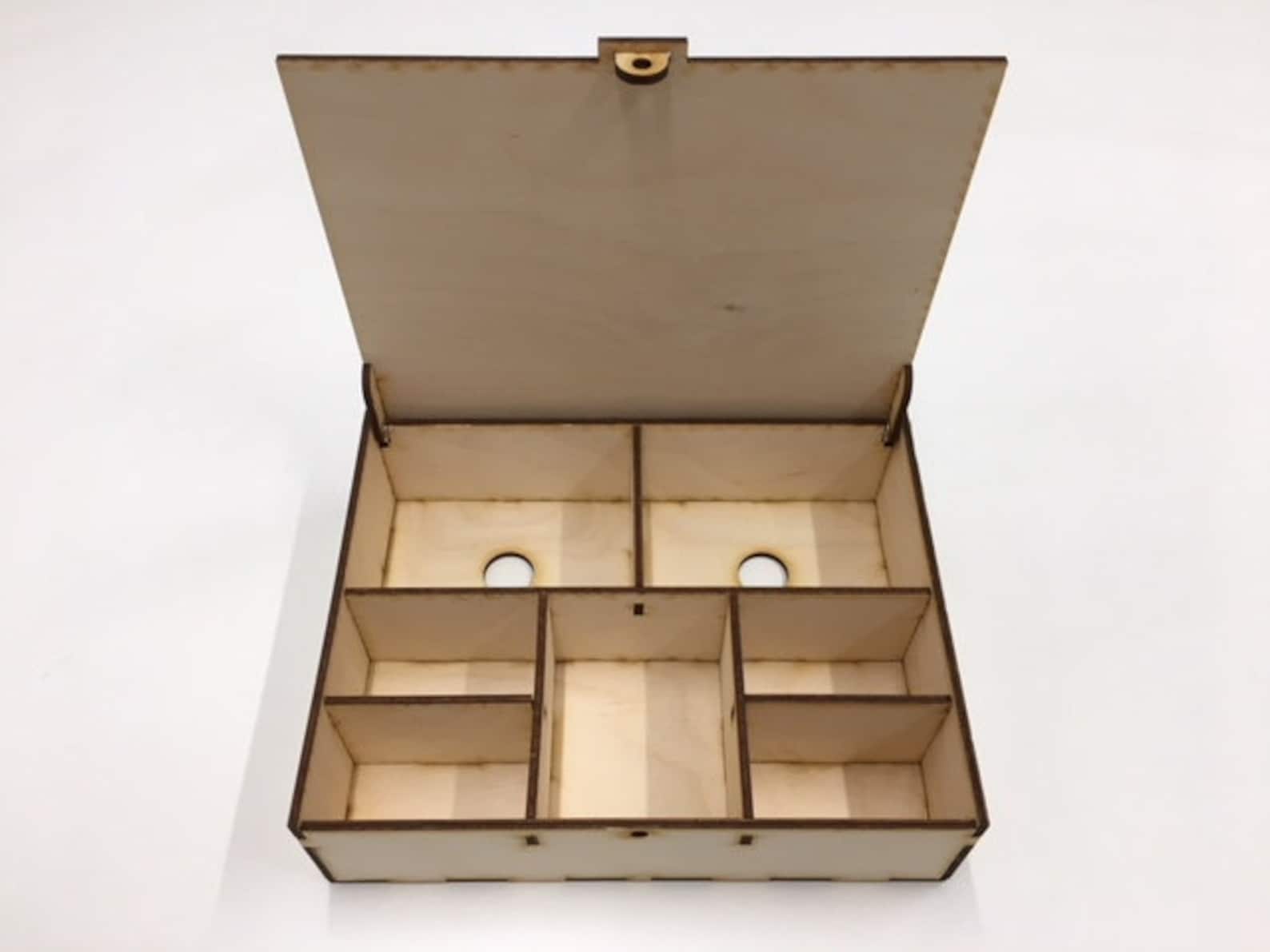 Double Deck and Accessories Storage Box/tournament Box With Customised ...