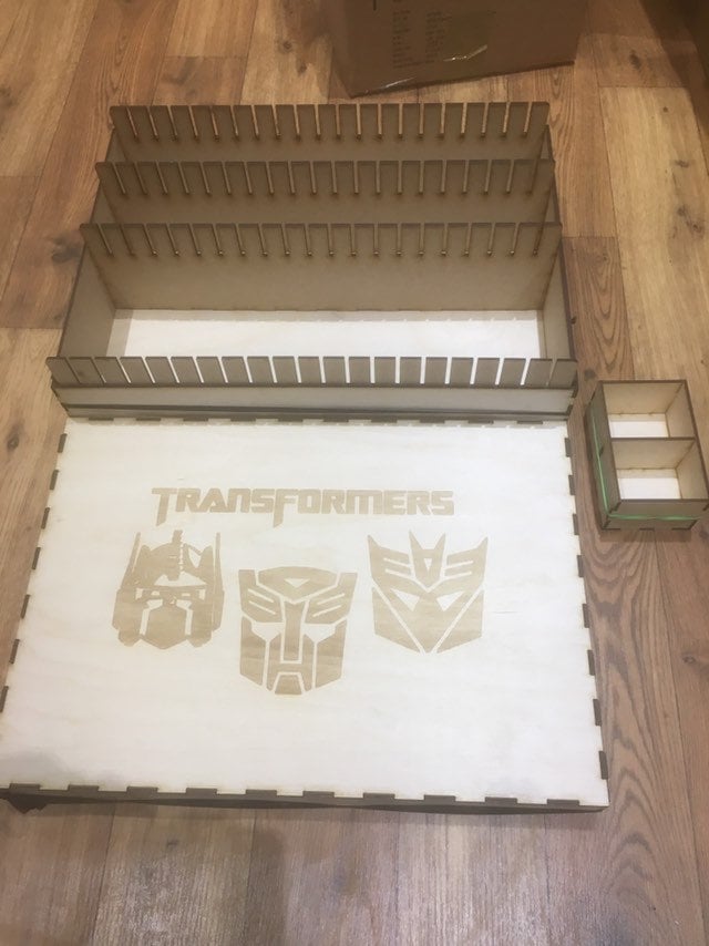 Transformers Tcg Compatible Mega Card Storage Box With - Etsy