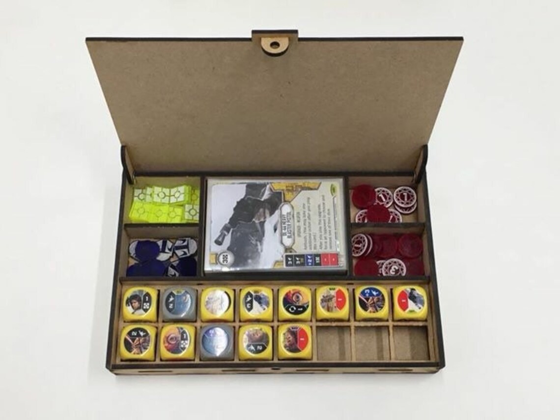 Star Wars Destiny 16 Dice Tournament Tray/storage Box With Customised ...