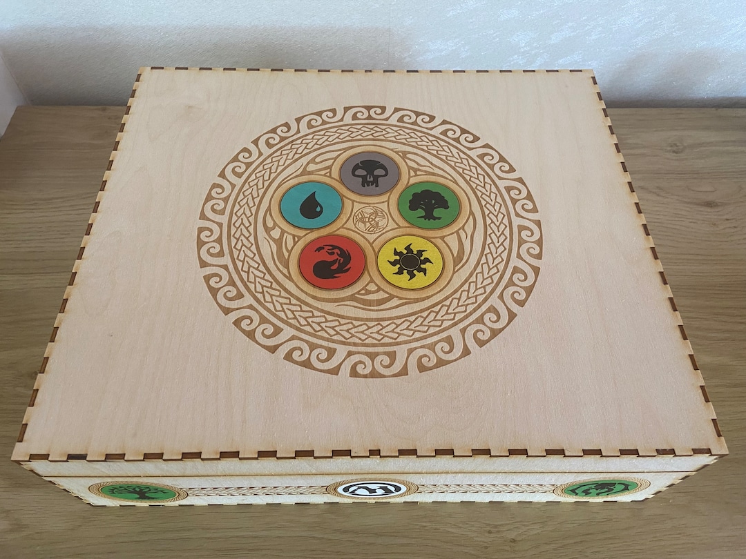 Magic the Gathering Compatible Colour Printed and Engraved Mega Card ...