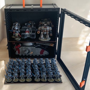 Miniatures Storage Display Carry Case Large. Kallax Size. Suitable for ...