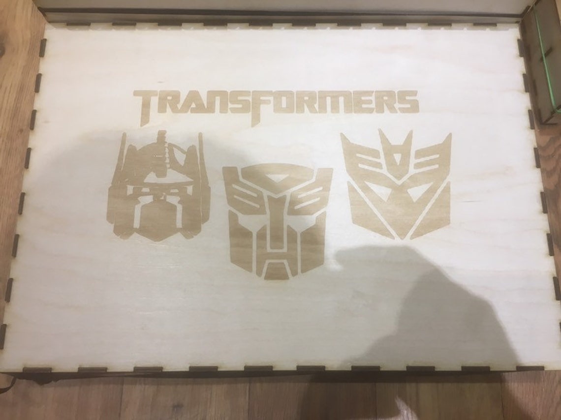 Transformers Tcg Compatible Mega Card Storage Box With - Etsy