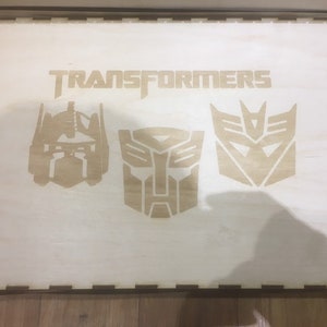 Transformers Tcg Compatible Mega Card Storage Box With Customisable ...
