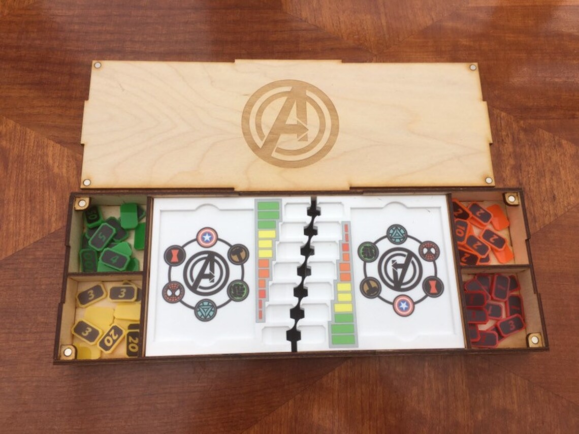 Superhero/villian Dashboards Compatible With Marvel Champions Lcg. Full ...