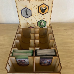 Disney Lorcana or Disney Villainous Compatible Deck Box. Card ...