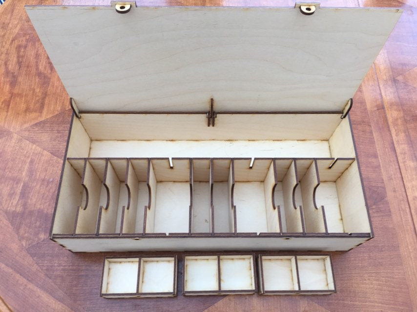 Playmat Card Decks and Tokens Storage Box Compatible With - Etsy