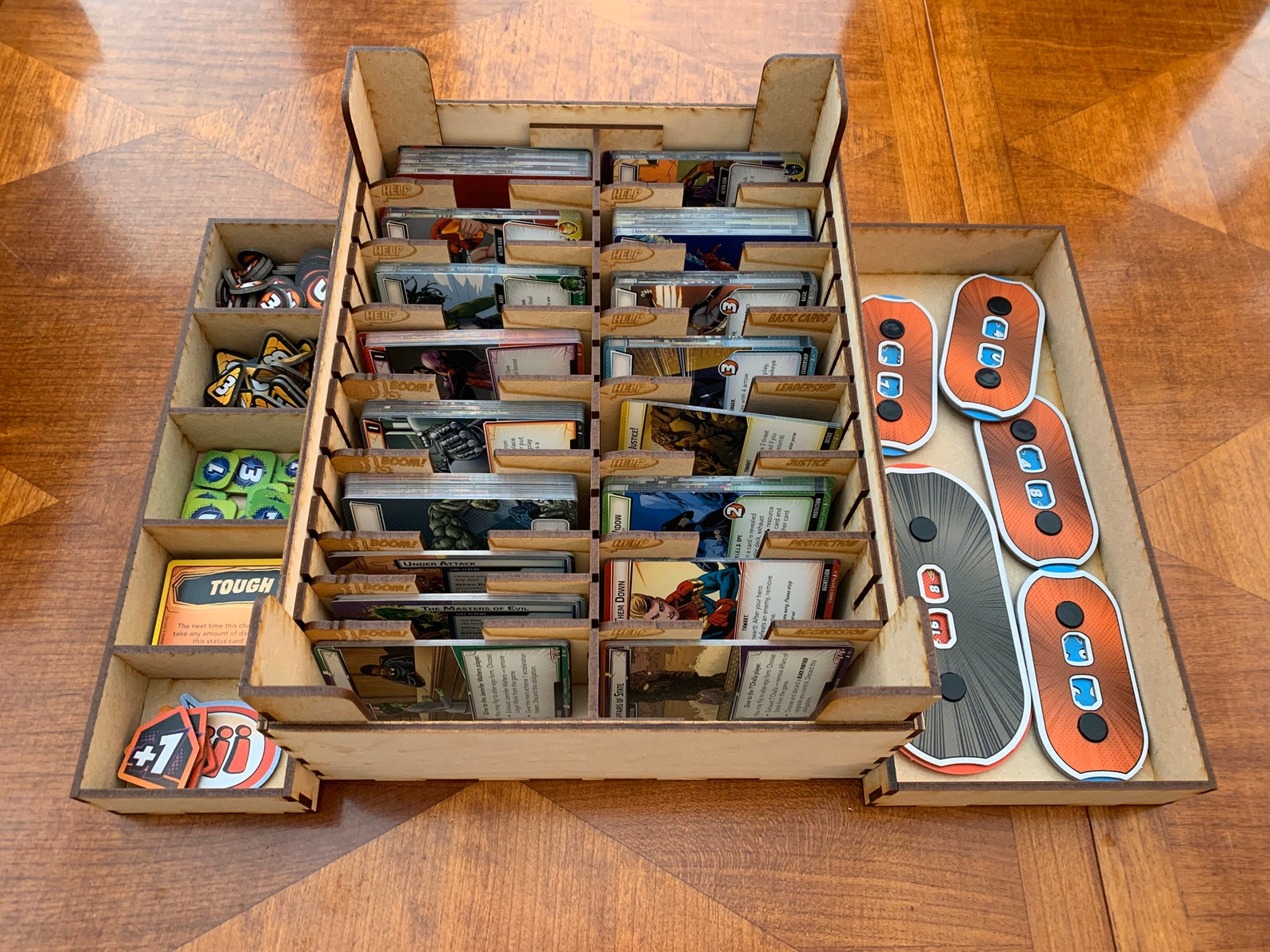 Game Night Engraved Wooden Box Compatible With Games Like | Etsy