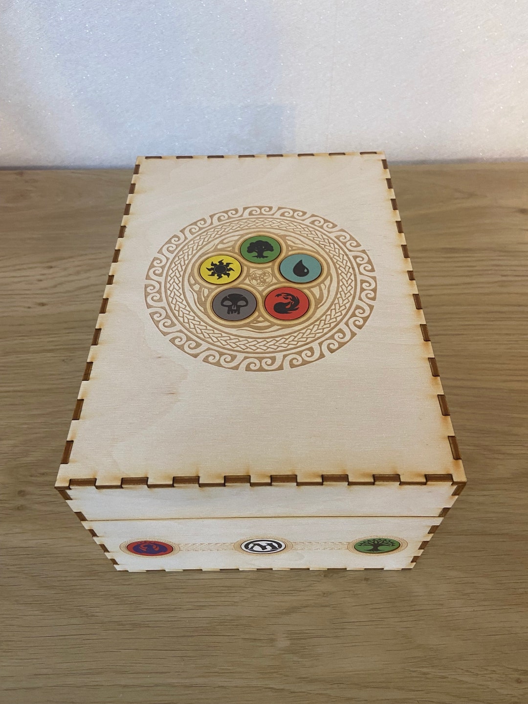 Magic the Gathering Compatible Deck Box. Mtg. Card Collection Storage ...